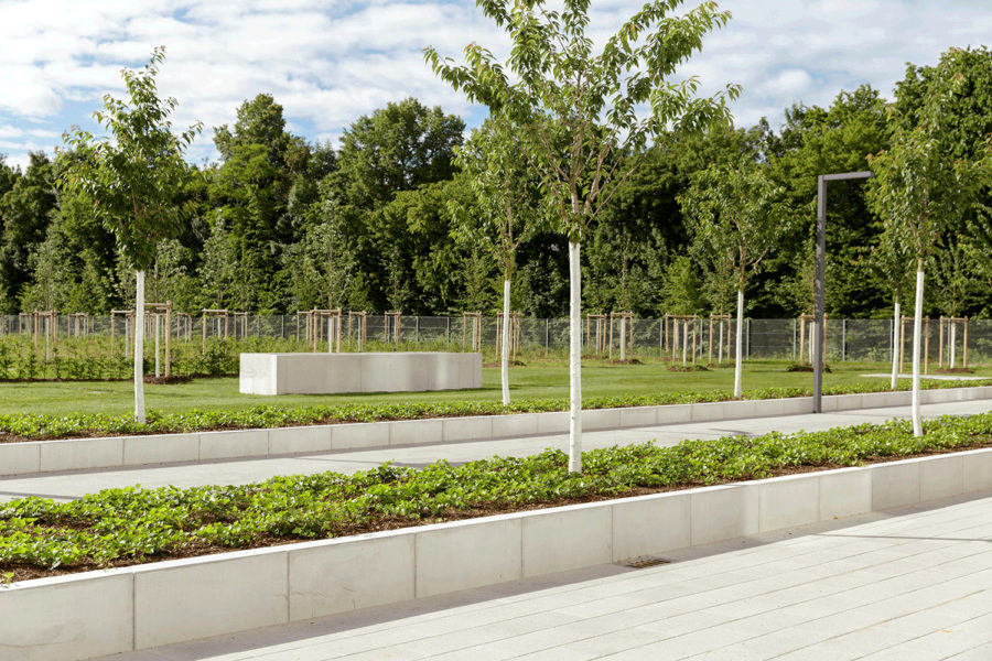 GEWERBEANLAGE MEILLER KIPPER MÜNCHEN - Gaissmaier GartenLandschaft